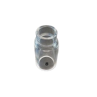 China Customized Support 54NQ14-8 Tig Welding Clear Glass Cups for WP17 18 26 Welding Torch for sale
