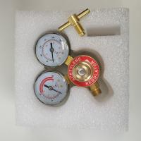 China Max. Outlet Pressure 10 Bar Customizable Brass Dual Stage Gas Regulator for Welding for sale