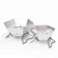 China Outdoor Camping Fire Pit BBQ Charcoal Campfire Stove with Scratch-Resistant Finish for sale