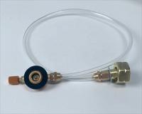 China Propane Butane Gas Tank Filling Valve for Outdoor Camping Stove in Russia and Germany for sale