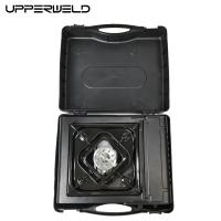 China Portable Brushed Stainless Steel Camping Gas Stove for High Pressure Windproof Cooking for sale