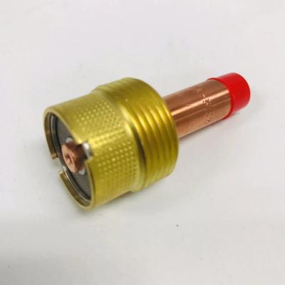 China TIG Welding Brass Large Gas Lens Collet Body 45V64 for WP-17/18/26 Torch Accessories for sale