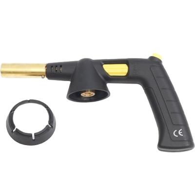 China As shown Refillable Gas Heating Blow Torch Butane Flame Gun Welding Gas Torch BBQ Burner for sale