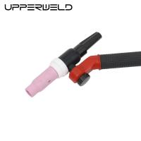 China Flexible WP17 NR17 TIG Welding Torch with Upper Swivel Head and 360 Degree Rotation for sale
