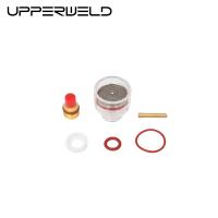 China Upper 24 53NQCN WP9 20 2.4mm TIG Welding Consumables Pyrex Glass Cup Kit for Welding for sale