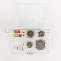 China Pyrex Glass Nozzle Upper WP9 20 17 18 26 54NQCN 12 14 16 24 2.4mm Tig Accessories Kit for sale