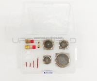 China Pyrex Glass Nozzle Upper WP9 20 17 18 26 54NQCN 12 14 16 24 2.4mm Tig Accessories Kit for sale
