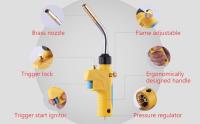 China ODM Customized Upper Trigger Start Propane Blow MAPP Gas Torch for Soldering and Brazing for sale