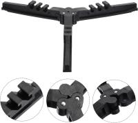 China Plastic Gas Tank Base Bracket Camping Folding Canister Stand Backpack Fuel Stabilizer for sale