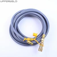 China OEM Customized UP008-010 3/8-Inch Natural Gas Hose Propane Gas Hose with Quick Connect Hose Kit for sale