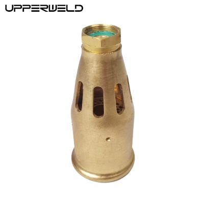 China 62KW Brass Gas Nozzle Propane Heating Torch MAPP Flame Weed Burner for Garden Grass Flamethrower for sale