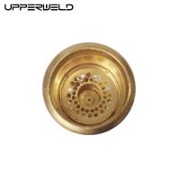 China 62KW Brass Gas Nozzle Propane Heating Torch MAPP Flame Weed Burner for Garden Grass Flamethrower for sale