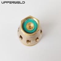 China 62KW Brass Gas Nozzle Propane Heating Torch MAPP Flame Weed Burner for Garden Grass Flamethrower for sale
