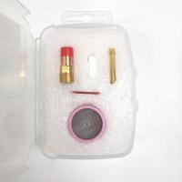 China WP17 18 26 Tig Consumables Torch Gas Lens Wedge Collect Champagne Nozzle 53NACN Kit for sale