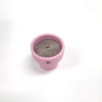 China WP17 18 26 Tig Consumables Torch Gas Lens Wedge Collect Champagne Nozzle 53NACN Kit for sale