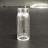 China UPPERWELD 10NQ46-8 Clear Glass Nozzle Tig Welding Torch Diameter 12.5mm Tig Accessories for sale
