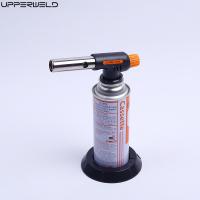 China Adjustable Flame Size Gas Hand Torch for BBQ Welding ABS Metal Type and 97.1g Weight for sale
