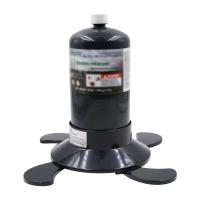 China Propane Gas Cylinder Base Foldable Fuel Canister Stabilizer Stand for Heating Torch for sale