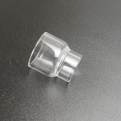 China Clear Glass Nozzle for Improved Gas Coverage in Tig Welding Torch by UPPERWELD 53NQCN for sale