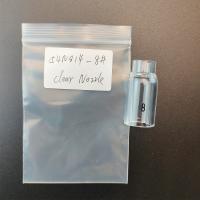 China OBM Support UPPERWELD 54NQ14-8 Clear Glass Nozzle Clear Quartz Cups Tig Accessories for sale