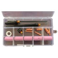 China Welding Torch Gas Lens Wedge Collect Ceramic Nozzle Kit for Tig Welding Consumables for sale