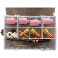 China Welding Torch Gas Lens Wedge Collect Ceramic Nozzle Kit for Tig Welding Consumables for sale