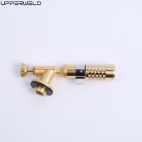 China 121*31.5*43mm Copperalloy Stainless Steel BBQ Butane Torch Portable Hand Holder Torch for sale