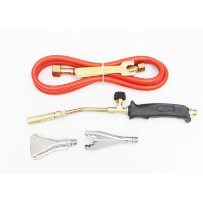 China Trigger Start Upper Butane Heating Torch with Heavy-Duty Flame Output and Fuel Consumption for sale