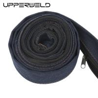 China Durable Welding Torch Cable Cover Cowboy Zipper Jacket Style Protector for Gas Arc Torch for sale