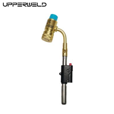 China OBM Supported High Intensity Welding Torch with MAPP Gas Torch Head and Self Ignition for sale