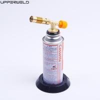 China BBQ Blowtorch Butane Gas Welding Torch Flame Gun Brass Torch Head with OEM Support for sale