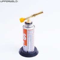 China BBQ Blowtorch Butane Gas Welding Torch Flame Gun Brass Torch Head with OEM Support for sale