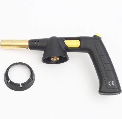 China Brass Propane Torch Head for Camping and Butane Cooking Powerful Flame for sale