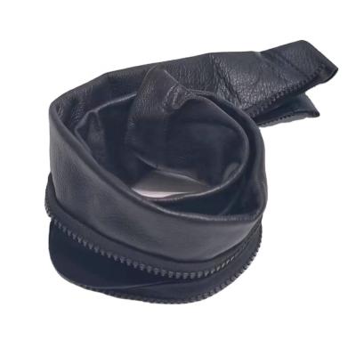 China Durable Welding Torch Cable Cover Leather Jacket Style Heat Resistant Material Feature for sale