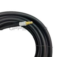 China Power Cable Rubber Hose Air Cooled TIG Welding Consumables for WP17 Torch in Black for sale