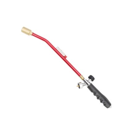 China Propane Weed Burner Heating Torch with Piezo Igniter 60cm Brass Torch Head for sale