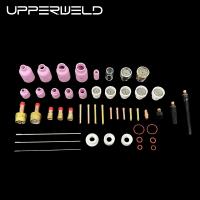China OEM Welding Torch 66PCS TIG Accessories Jumbo Ceramic Nozzle Gas Lens TIG Spare Parts for sale