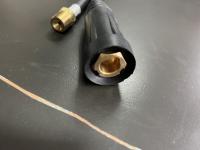 China Customized Support for Power Connector 10-25 Plug to M16*1.5 Female Swivel Nut Adapter for sale