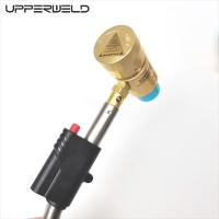 China Fuel Consumption 690g/h UP3110 Brass Gas Torch for Butane Torch Mapp Hand Portable Torch for sale