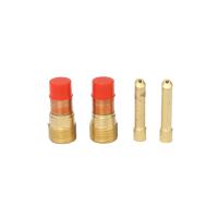 China Gold Upperweld 4GL116 Gas Lens and 4C116GS Wedge Collet Kit for WP17 18 26 Welding Torch for sale