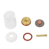 China WP17 18 26 Tig Welding Torch Accessories Straight-sided Glass Nozzle Kit for Tig for sale