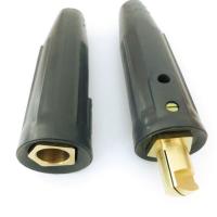 China Black US70 Cable Connector Welding Cable Holder Kit Male Female Adapter for Welding Consumables Metal for sale