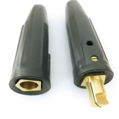 China Black US70 Cable Connector Welding Cable Holder Kit Male Female Adapter for Welding Consumables Metal for sale