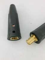 China Black US70 Cable Connector Welding Cable Holder Kit Male Female Adapter for Welding Consumables Metal for sale
