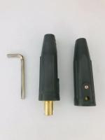 China Black US70 Cable Connector Welding Cable Holder Kit Male Female Adapter for Welding Consumables Metal for sale