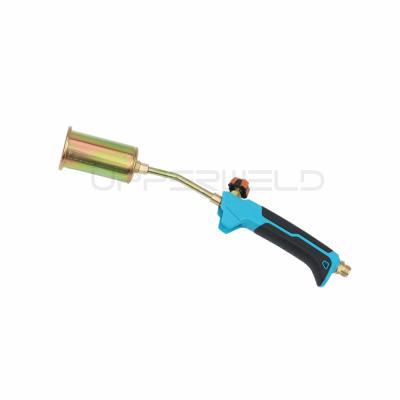 China Flame Gun Flamethrower UPT101 for Propane Torch Weed Burner on Garden Tool and Roads for sale