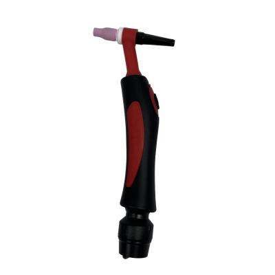 China Flexible Head Body Welding Torch Suitable for Cutting Industry Red Color Air Cooling for sale