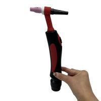 China Flexible Head Body Welding Torch Suitable for Cutting Industry Red Color Air Cooling for sale