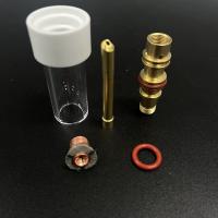 China Wp17/18/26 Tig Welding Torch Clear Nozzle Kit Integrated Type L 47 1.6 for Glass Cups for sale