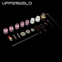 China 27PCS TIG Welding Torch Accessories for WP-9/20 2.4mm Diameter Ceramic Nozzle Included for sale